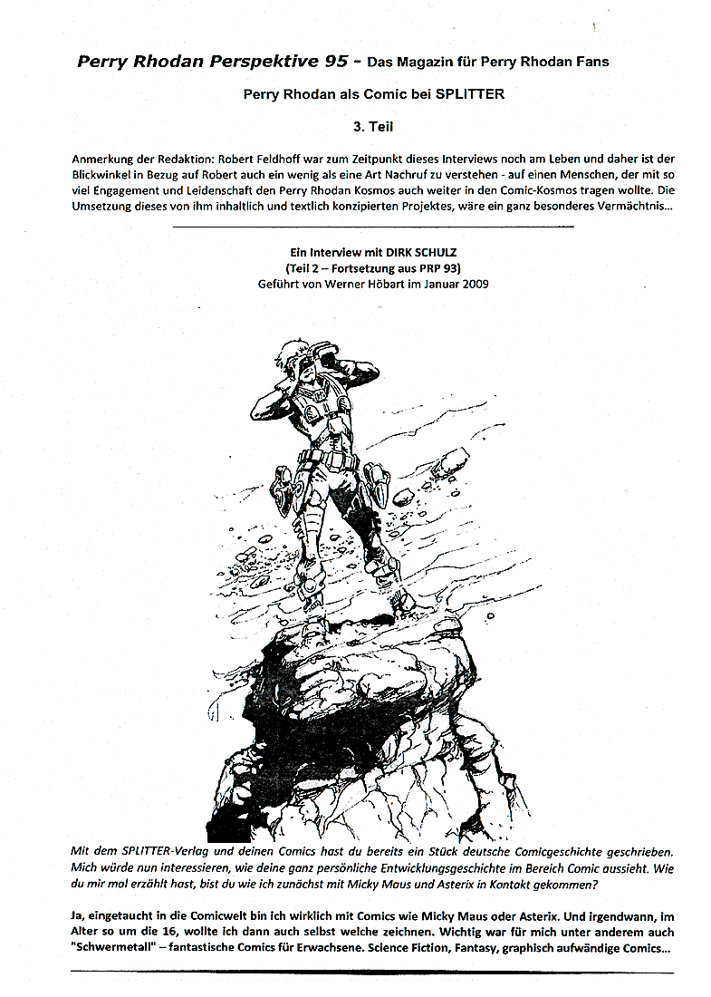 Die nie erschienen Perry Rhodan Comic Ausgaben - Splitter Verlag - Im ...